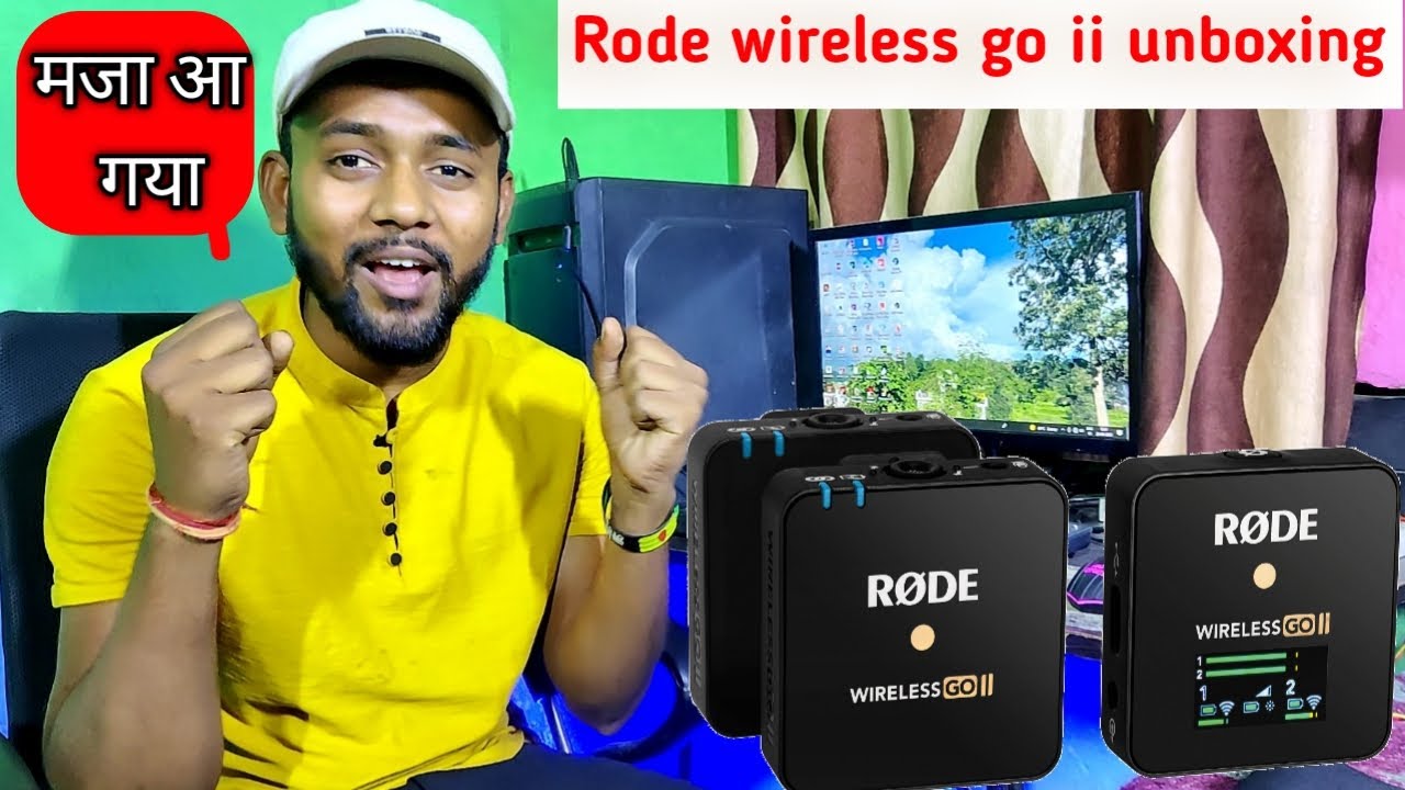 Rode Wireless Go ii Unboxing | Best Wireless mic | Rode mic Review ...
