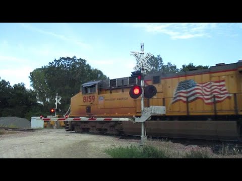 UP 8159 North GBJBW2 Filmed At North Kasper Siding Awesome Extra Horns (8-26-2022) - YouTube