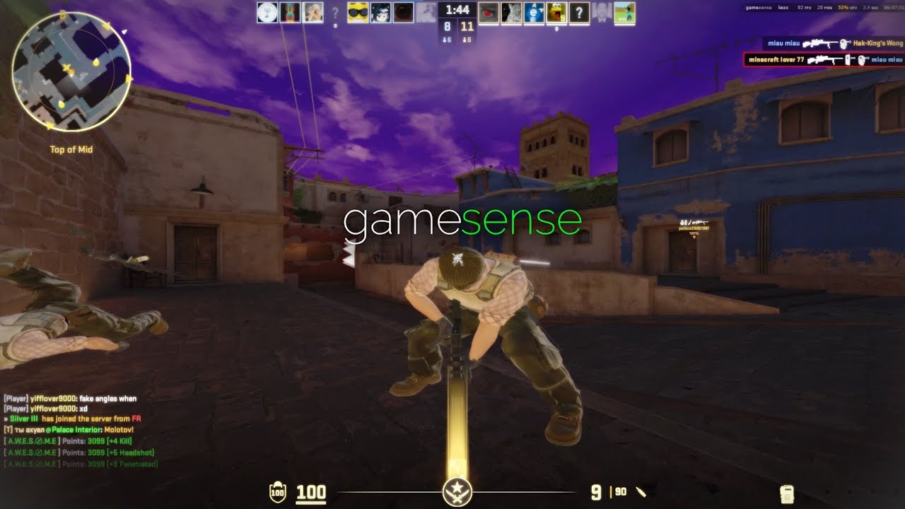 CS2 ft gamesense.pub update - YouTube