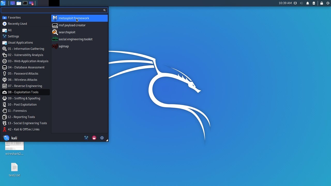 Kali Linux Metasploit Framework Meterpreter Screenshare Lab Youtube