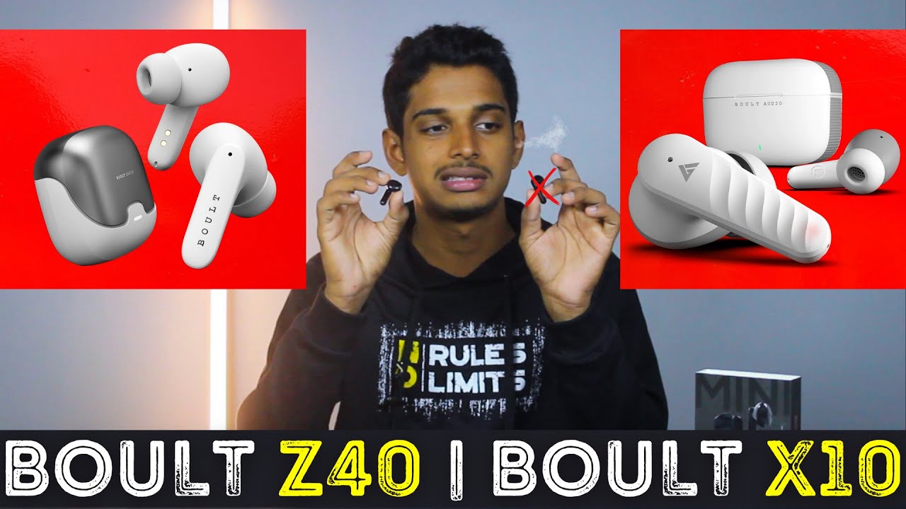 Boult Z40 VS Boult X10 || Boult Audio Airbass Comparison Tamil || Boult ...