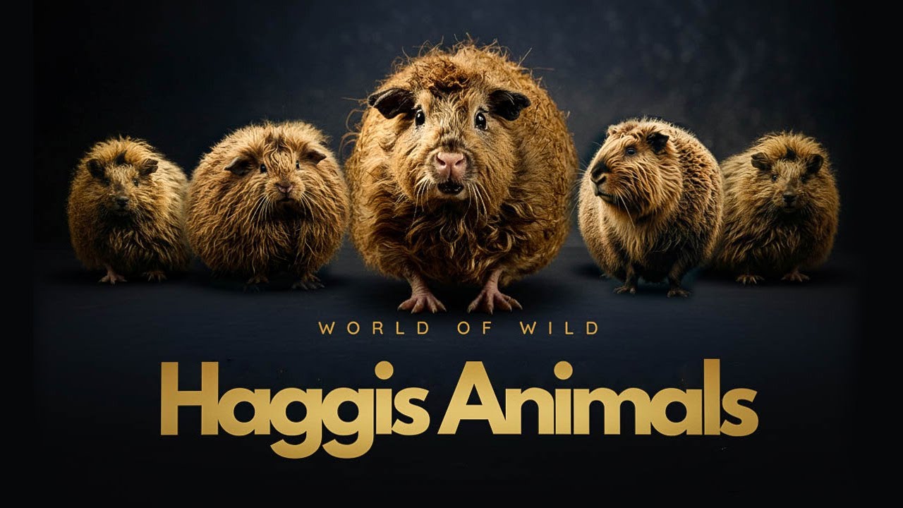Welcome To The Fascinating World Of Wild Scottish Haggis Animals - YouTube
