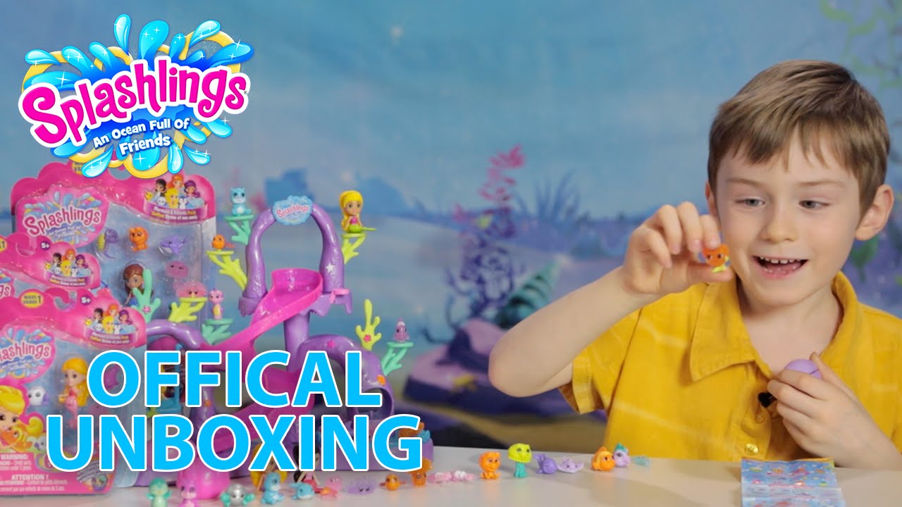 Official Splashlings Unboxings | With Odinn - YouTube