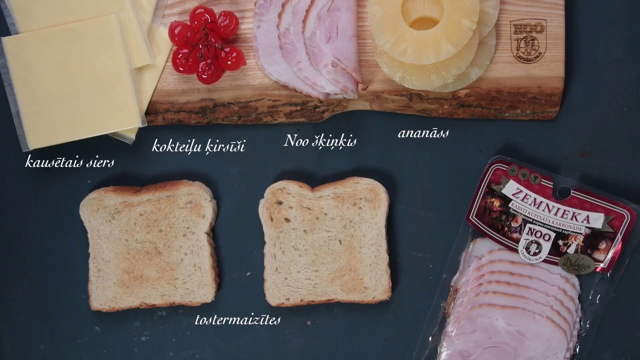 Havajiešu Tostermaize / Hawaiian Toast - YouTube