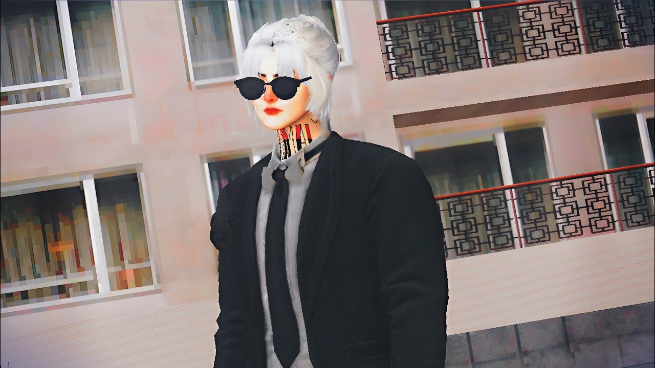 SHARE‼️SKIN FIVEM JAS HITAM KUNCIR PUTIH SUPPORT SAMP‼️|| GTA SA ...