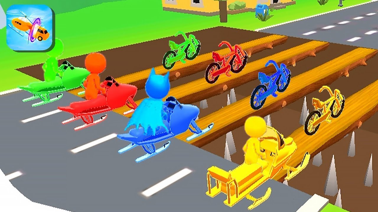 SHAPE SHIFTING🛺🚲🚁All Levels Gameplay Walkthrough Android,ios #5581 ...