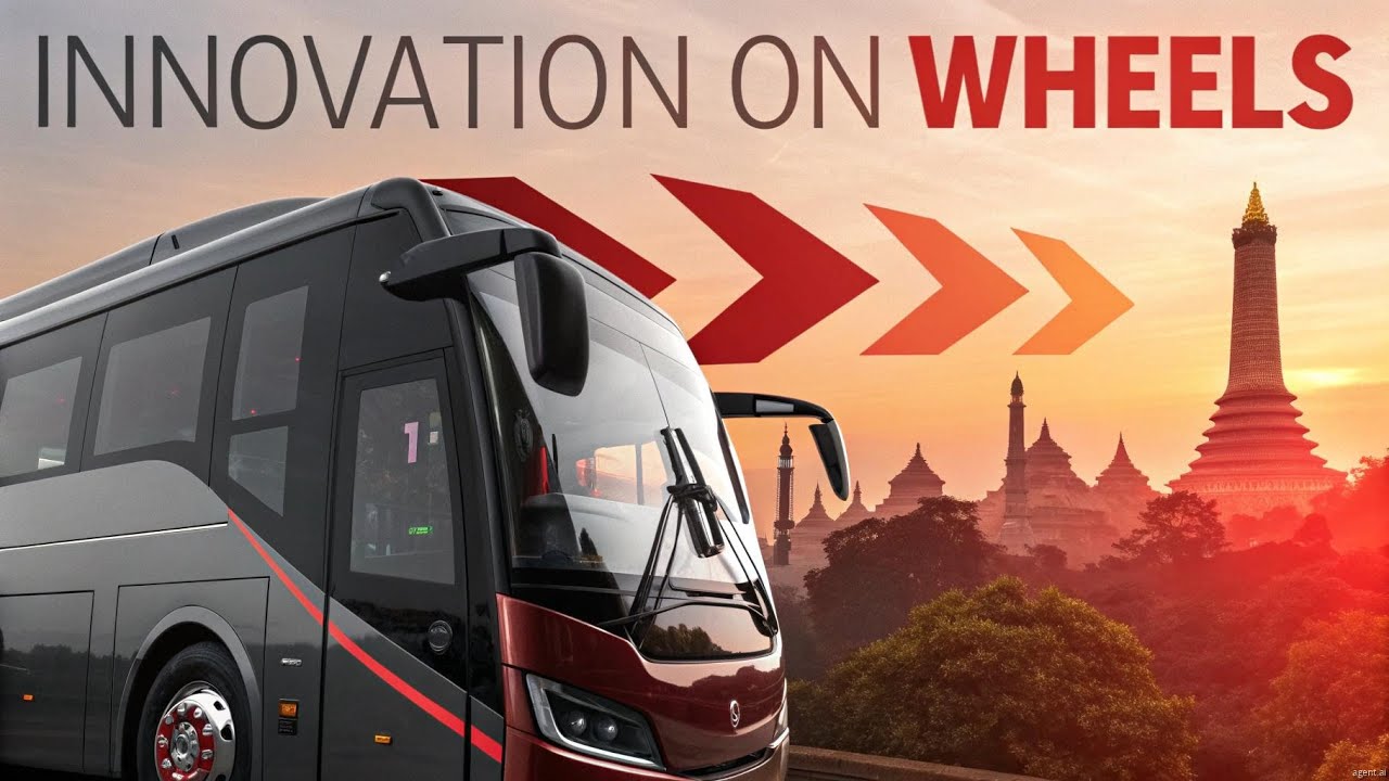Public Transportation in Indonesia The Rise of Modern Bus Systems - YouTube