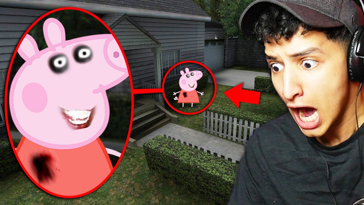 If You See CURSED PEPPA PIG Outside Your House, RUN AWAY FAST!! - YouTube