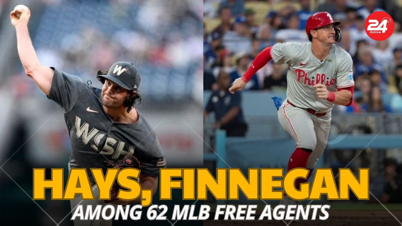 Hays, Finnegan, Rodgers, Romano Among 62 MLB Free Agents After 2025 Contract Deadline - YouTube