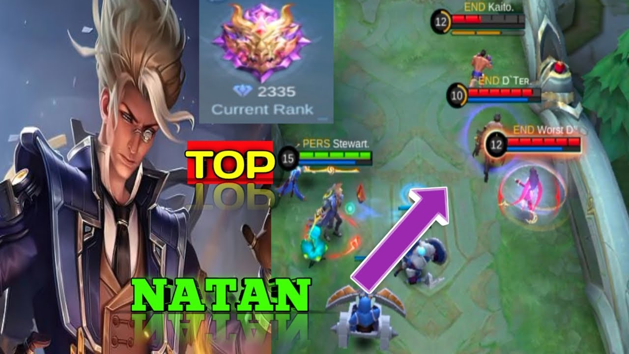 PERFECT LEGENDARY NATAN GAMEPLAY | NATAN BEST BUILD | TOP GLOBAL NATAN ...