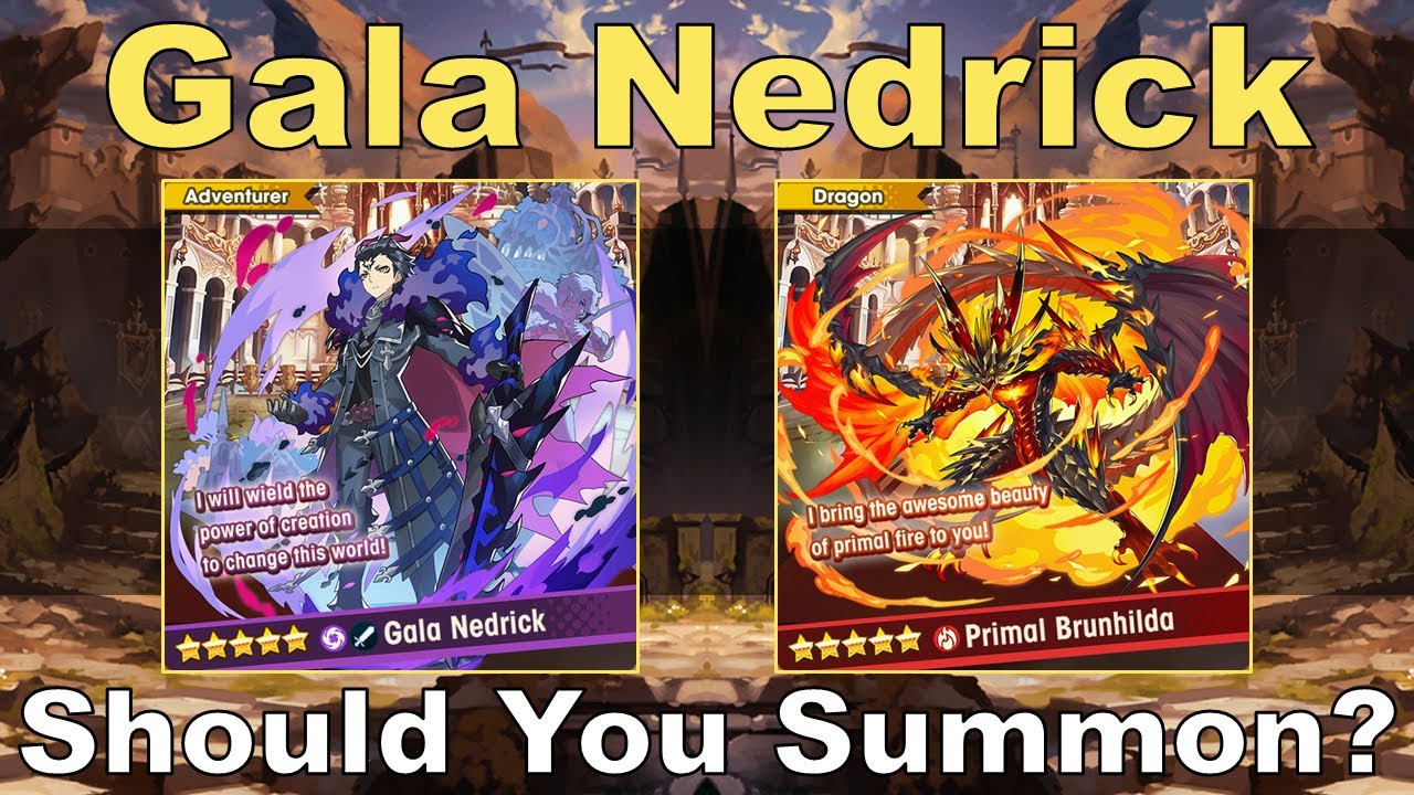 Dragalia Lost - Gala Nedrick: Should You Summon? - YouTube