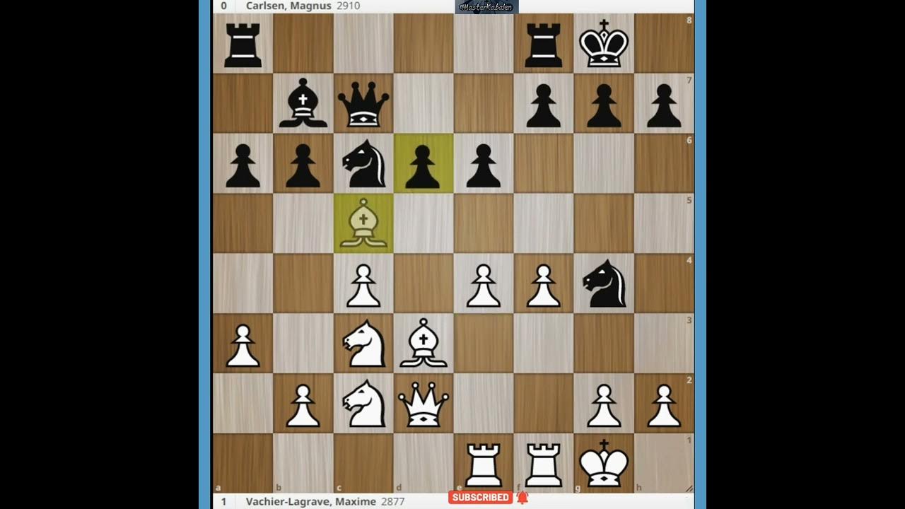 AI Cup 2023 Magnus Carlsen Vs MVL Game 2 - YouTube