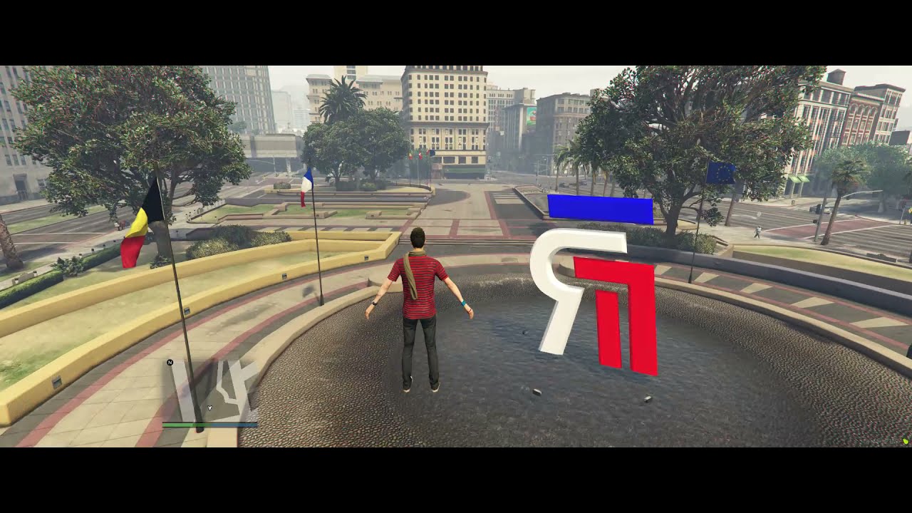 GTA 5 Legion Square Update (3dsMax) - YouTube