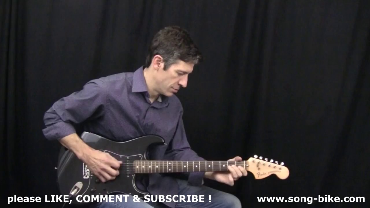 A Cool As Hell Blues Riff : 365 Riffs For Beginning Guitar !! - YouTube