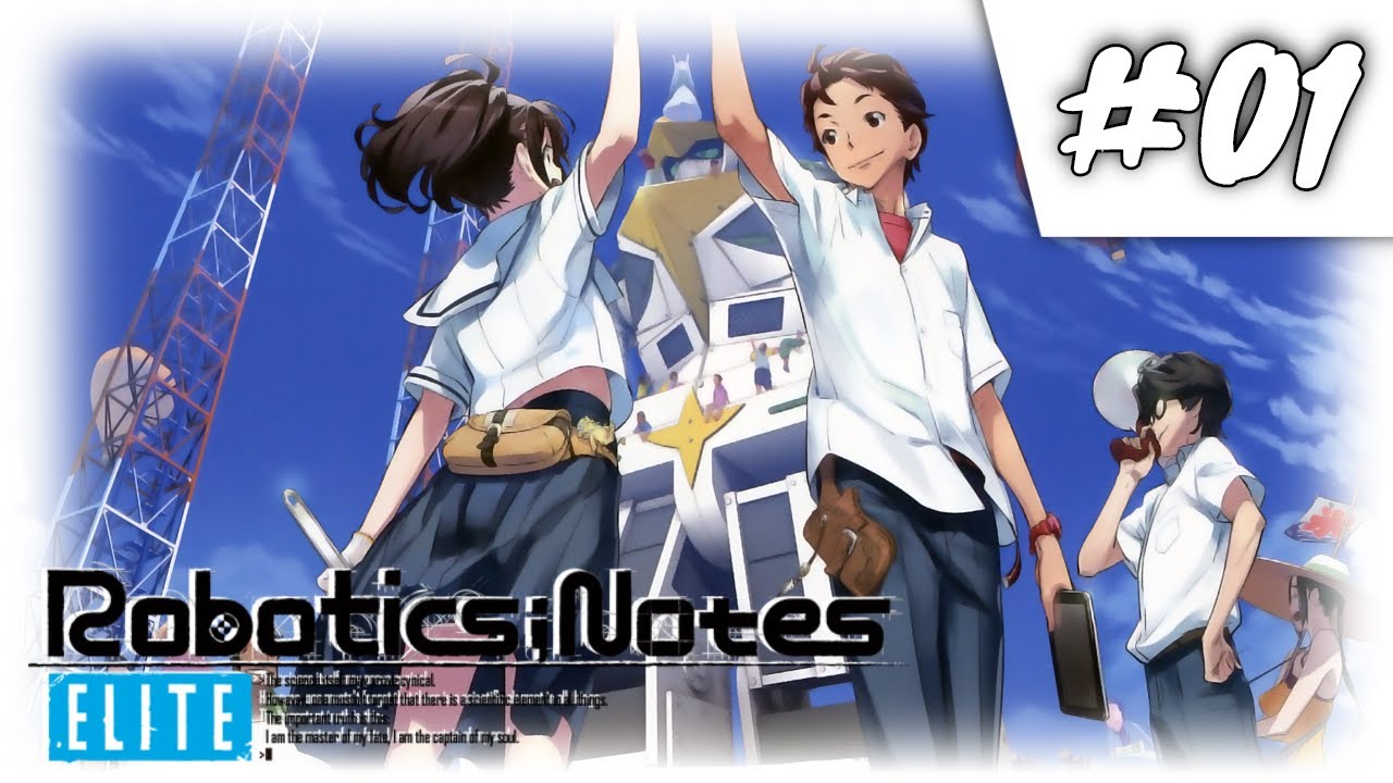 ROBOTICS;NOTESELITE #01 / Der Robot Club / Visual Novel PC (Komm ...