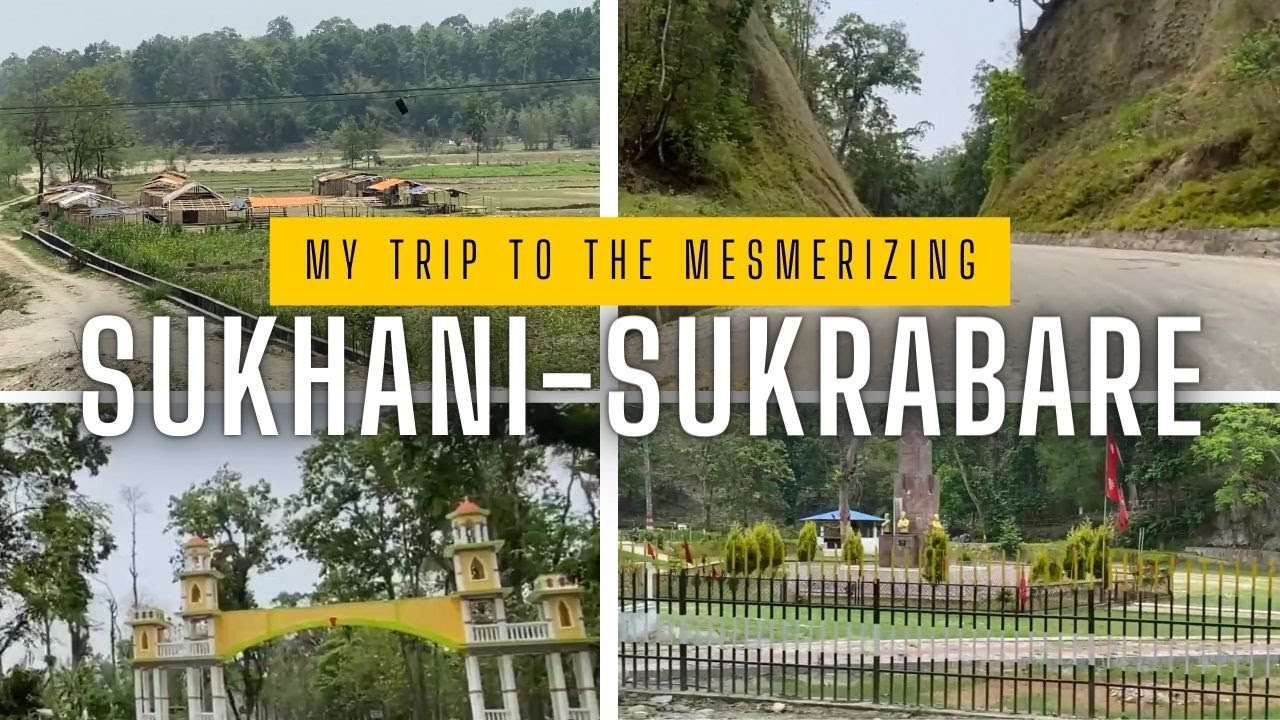 SUKHANI - SUKRABARE, the road through the hills. way to chepti happy ...