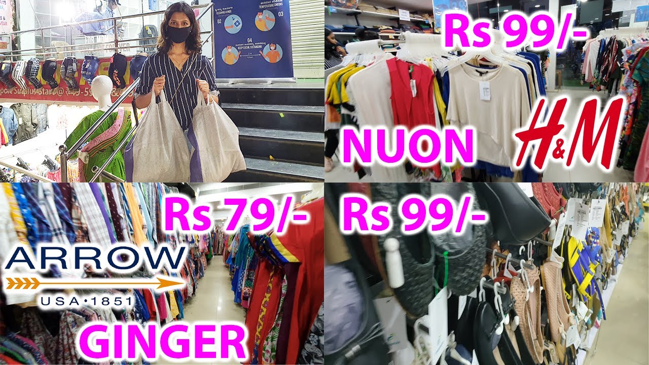 STARTING Rs 79/- |H&M, ARROW, GINGER|VENKATESHWARA GARMENTS SHOPPING ...
