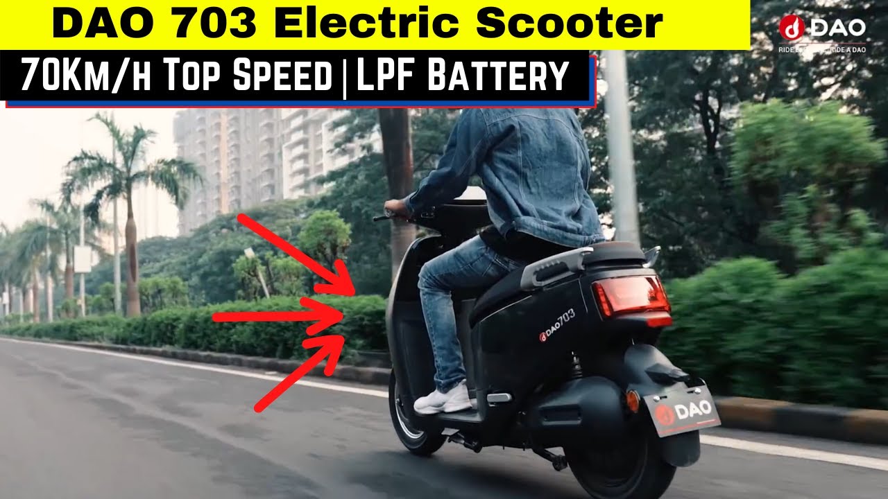 DAO (703) Electric Scooter All Details | BOOKING START | 70Km/h Top ...