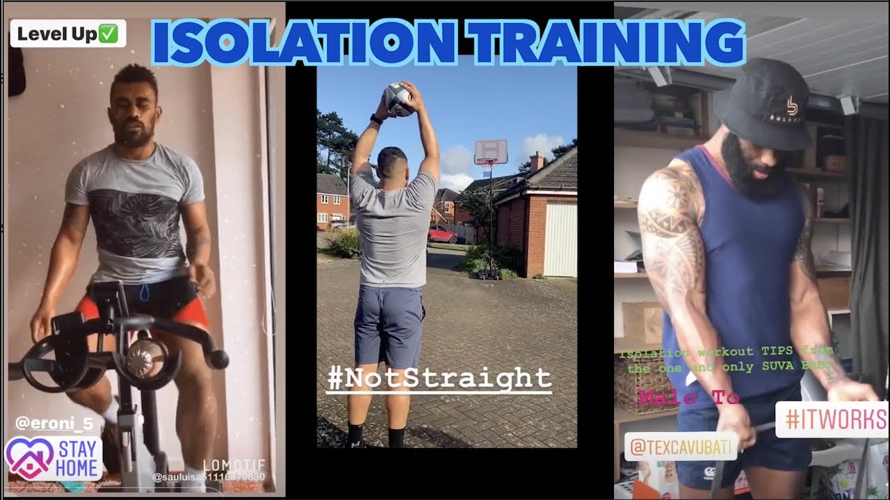 Fiji Rugby Isolation Training / Home Workouts 2020 - YouTube