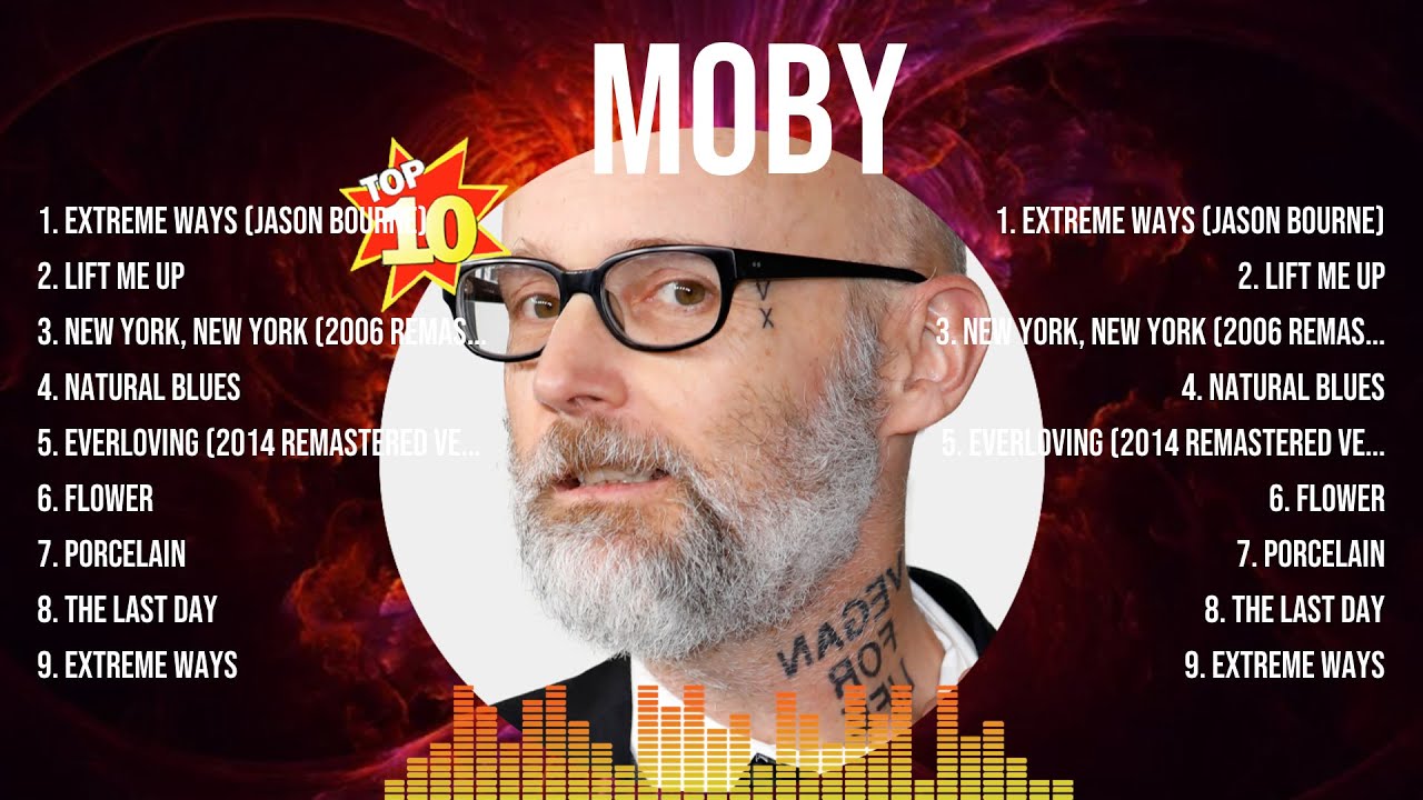 Best Songs of Moby full album 2024 ~ Top 10 songs - YouTube