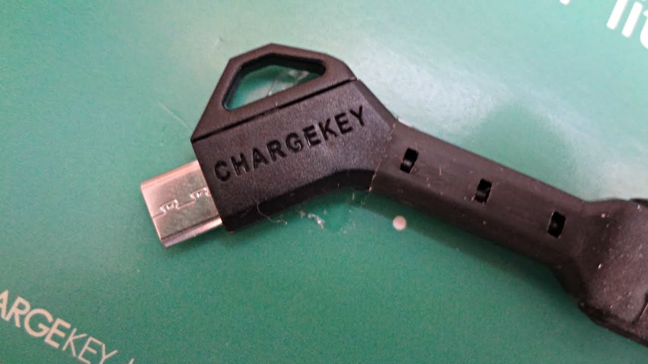 ChargeKey Unboxing & Review - Micro USB Charger House-Key-Sized for ...