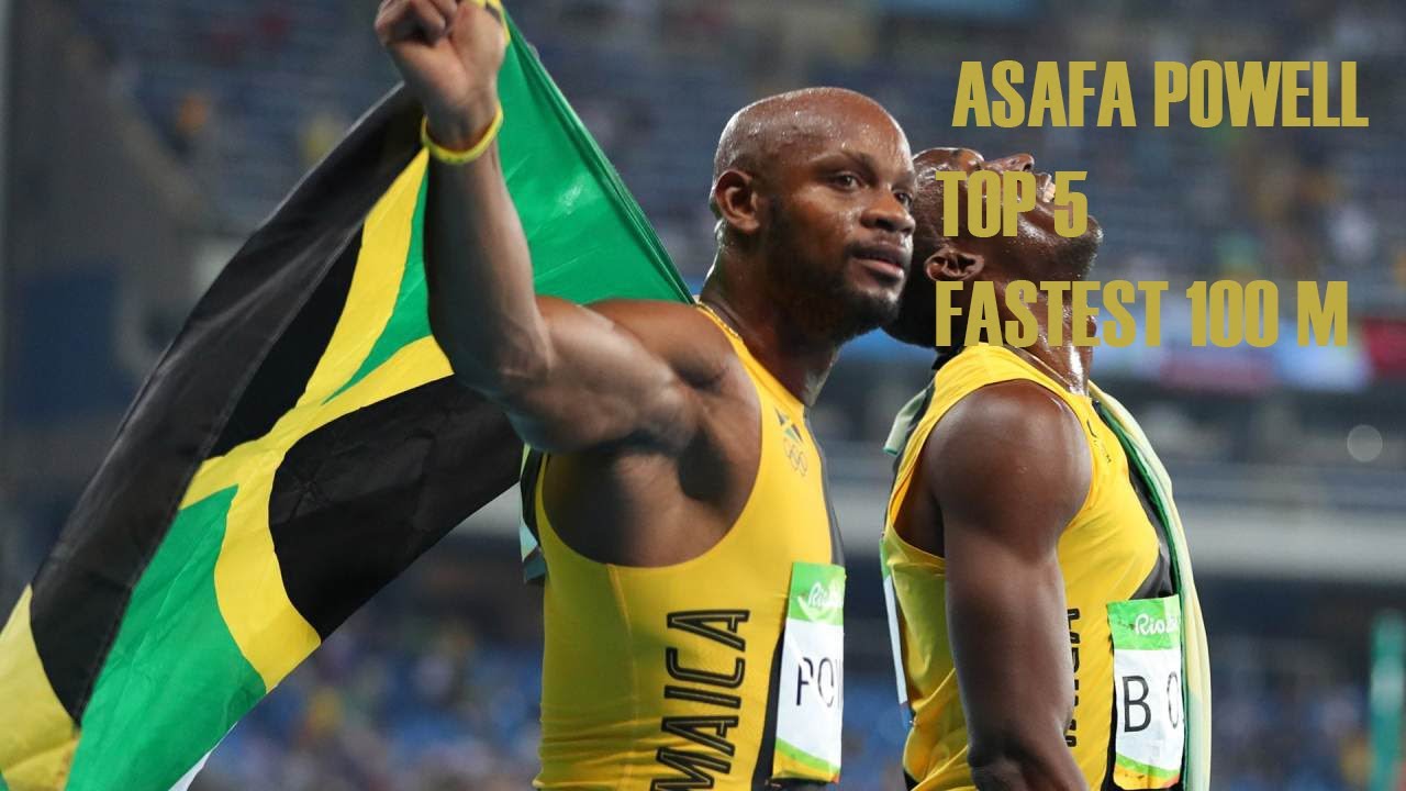 Five Fastest 100m - Asafa Powell - YouTube