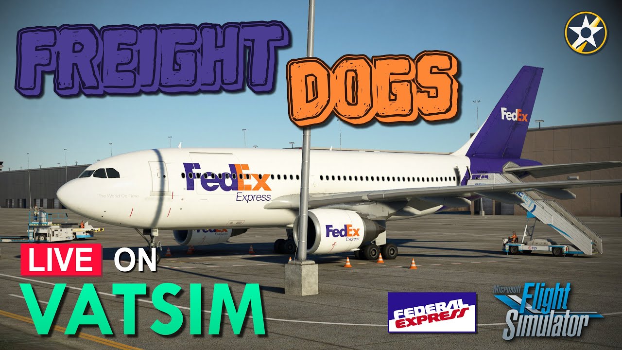 A310 Flight Live on VATSIM - Freight Dogs - Indianapolis FedEx Ops ...
