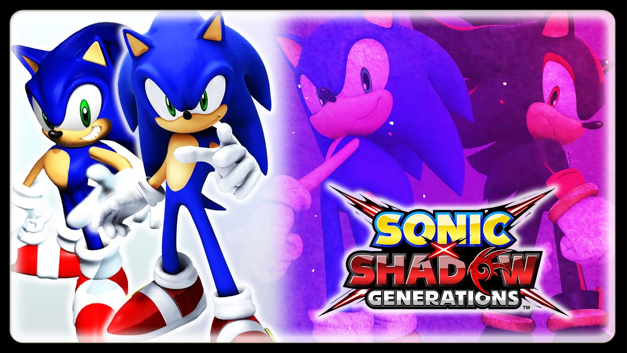 Sonic Vs Shadow Sonic Generations