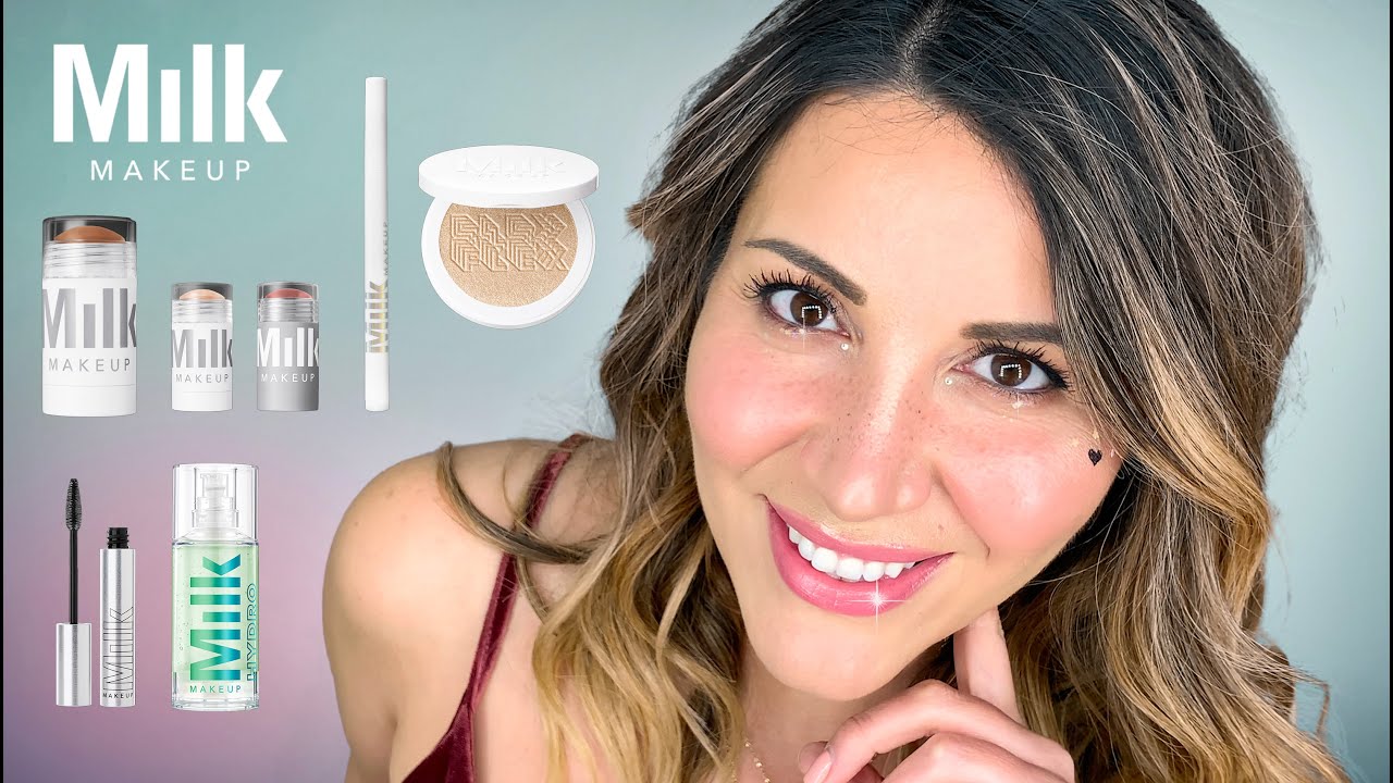 ASMR – Fairy Makeup Tutorial 🧚– Full face of Milk Makeup products ...