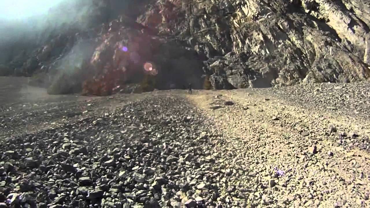 Yamnuska Scree Running 2 - YouTube