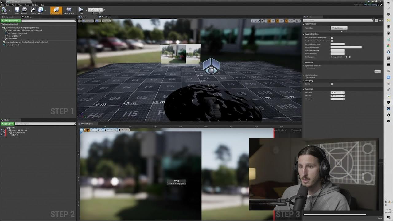 E3: Vp Toolkit Plugin & nDisplay Setup - In-Camera VFX Virtual Production - Vp Toolkit UE 4.27 ...