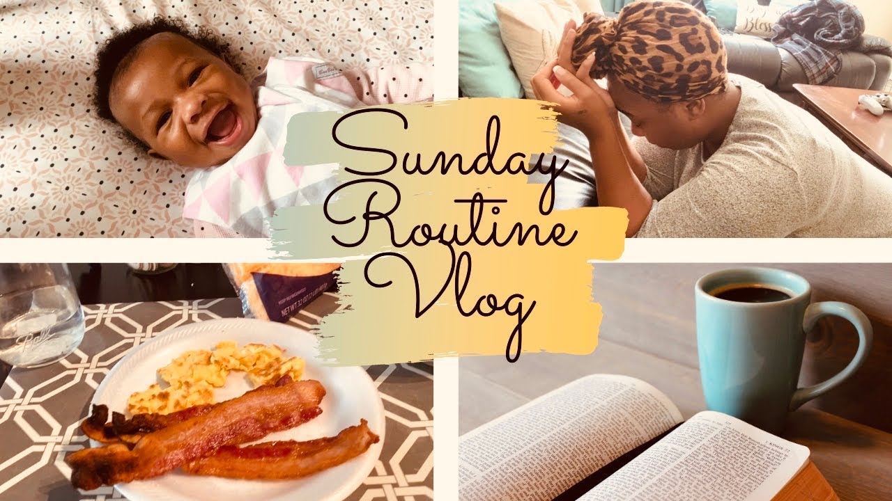 OUR SUNDAY MORNING ROUTINE | CHRISTIAN FAMILY | STAY AT HOME MAMA - YouTube
