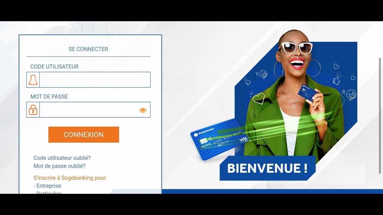 Men koman pou gen COMPTE SOGEBANKING nan sou téléphone ak PC byen fasil ...