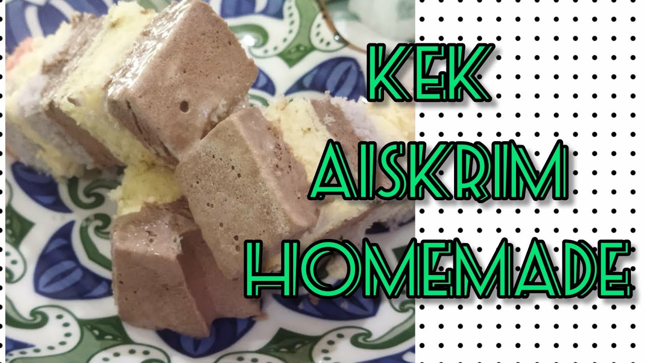 Kek Aiskrim /ice-cream cake - YouTube