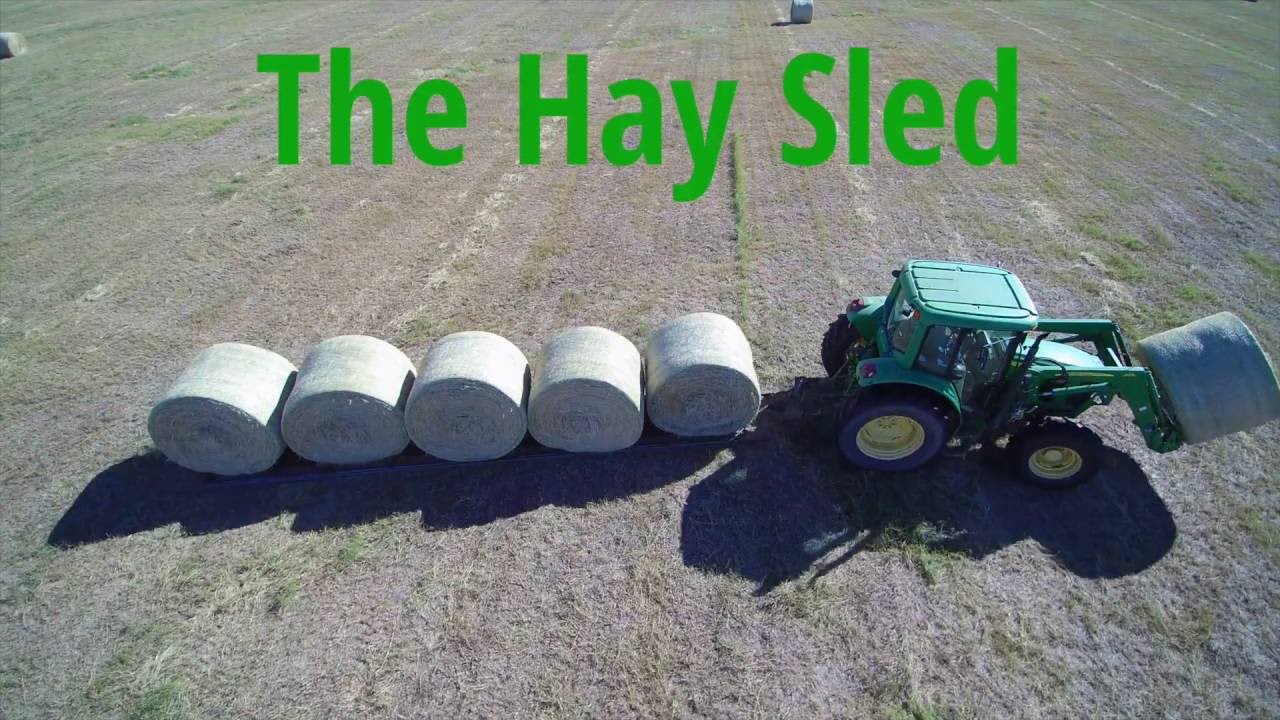 The Hay Sled by Rio Industries, LLC. - YouTube