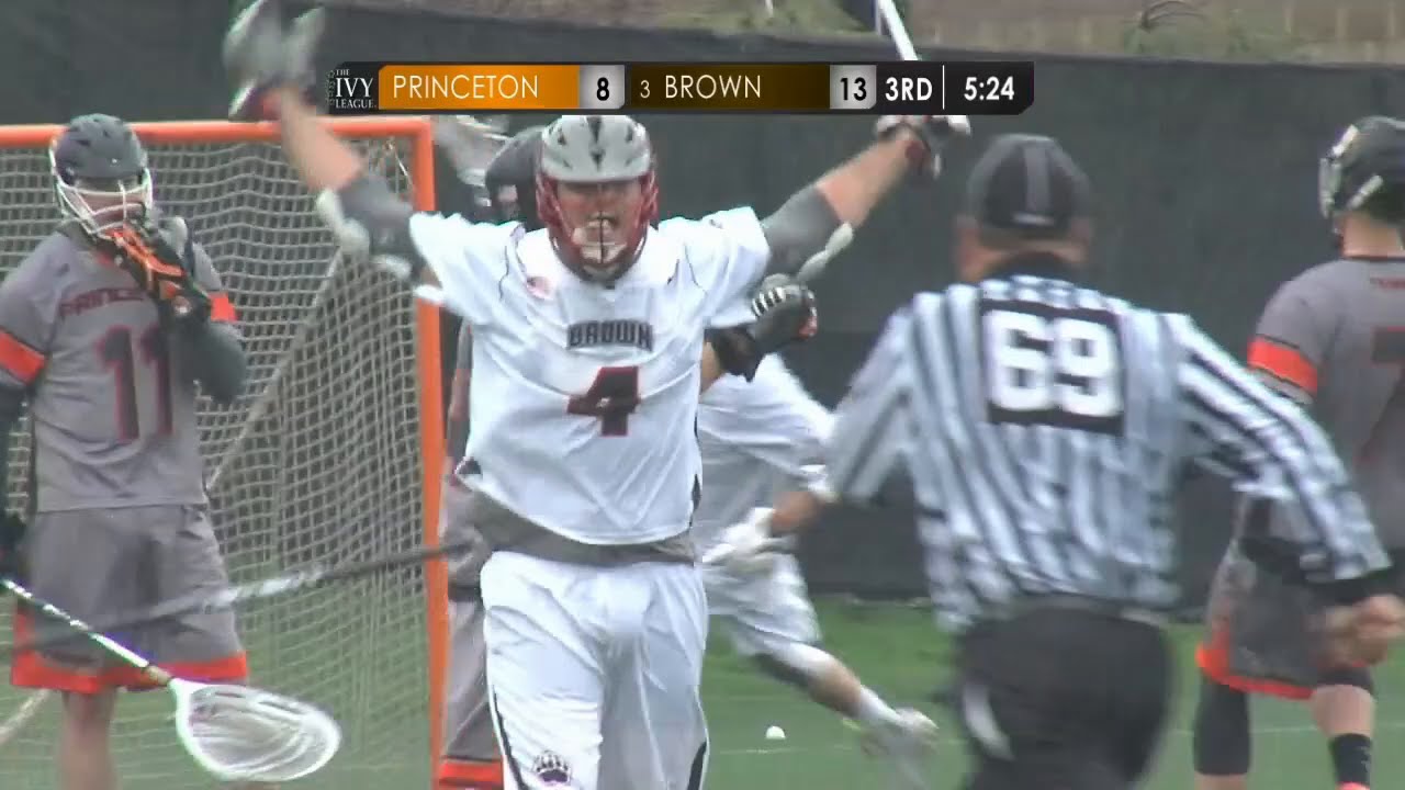 Dylan Molloy scores 6 goals, 5 assists against Princeton - YouTube