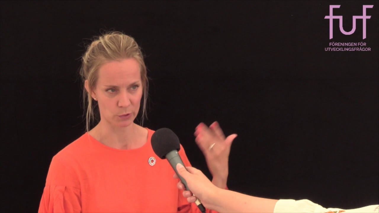 Almedalen 2018 - Caroline Åberg (UNDP) - YouTube