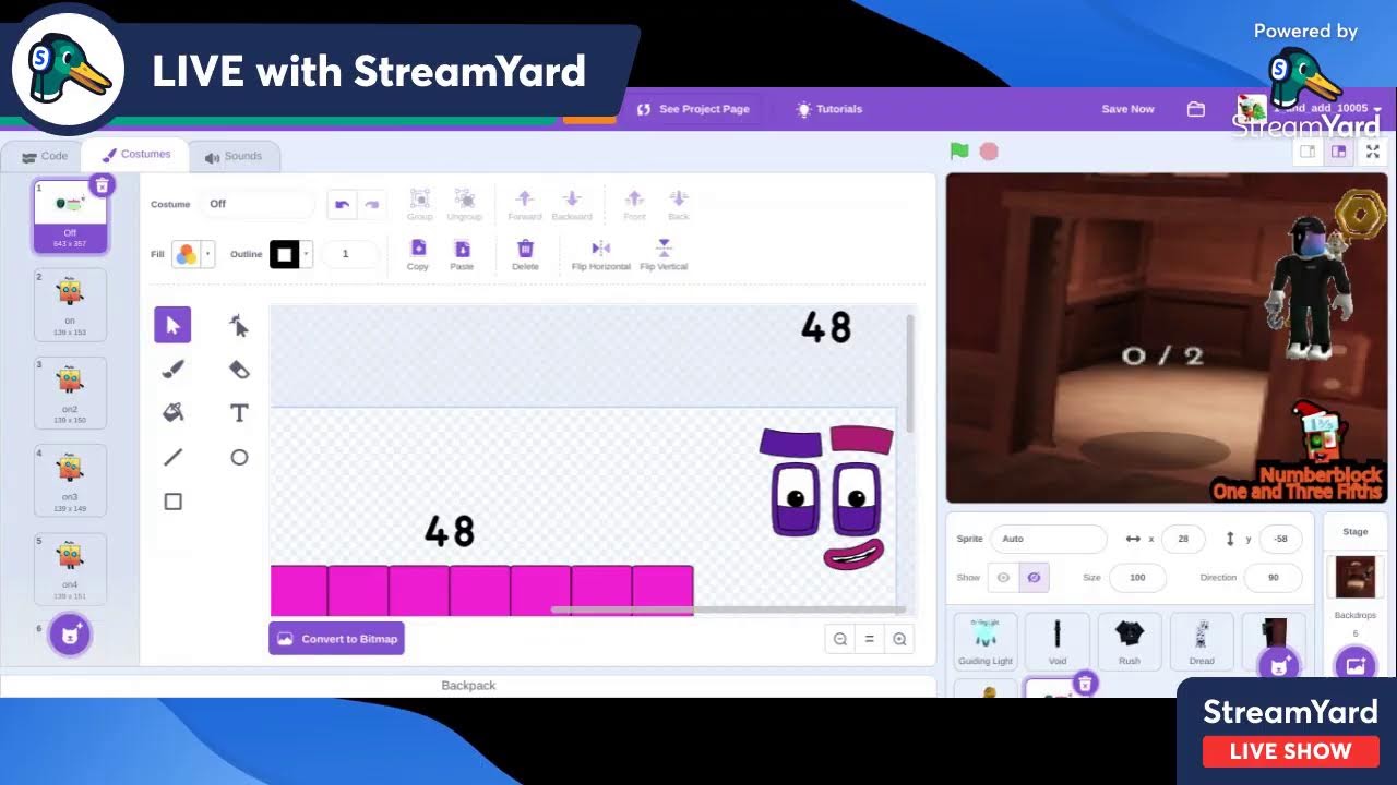 27th stream making My Own Doors-Blocks Band Floor 0 - 2 - YouTube
