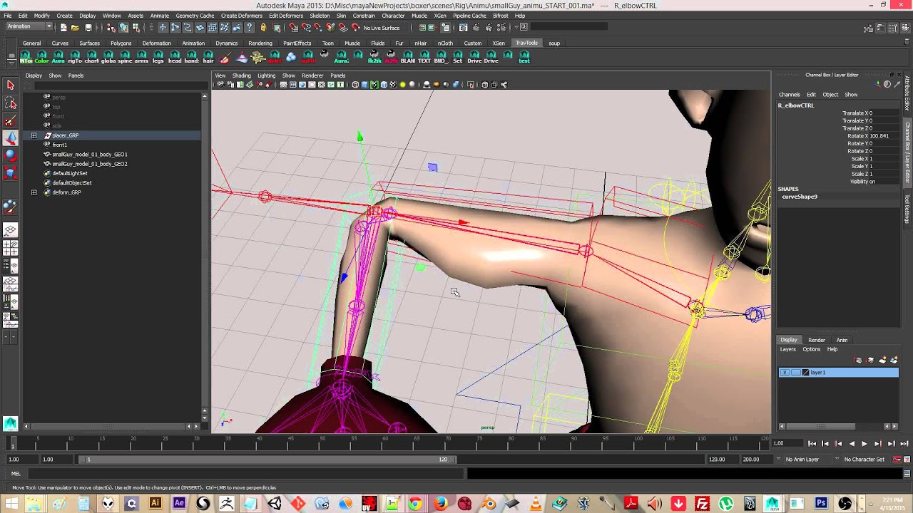 Corrective Blendshape tutorial - YouTube