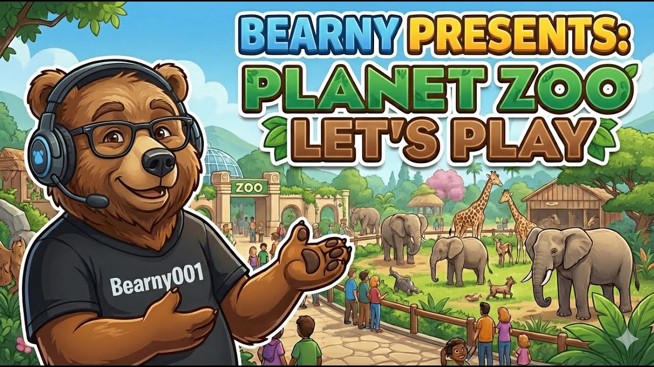 Planet Zoo – Bearnys Bärenpark | #15 Einstellen und gestalten der ...