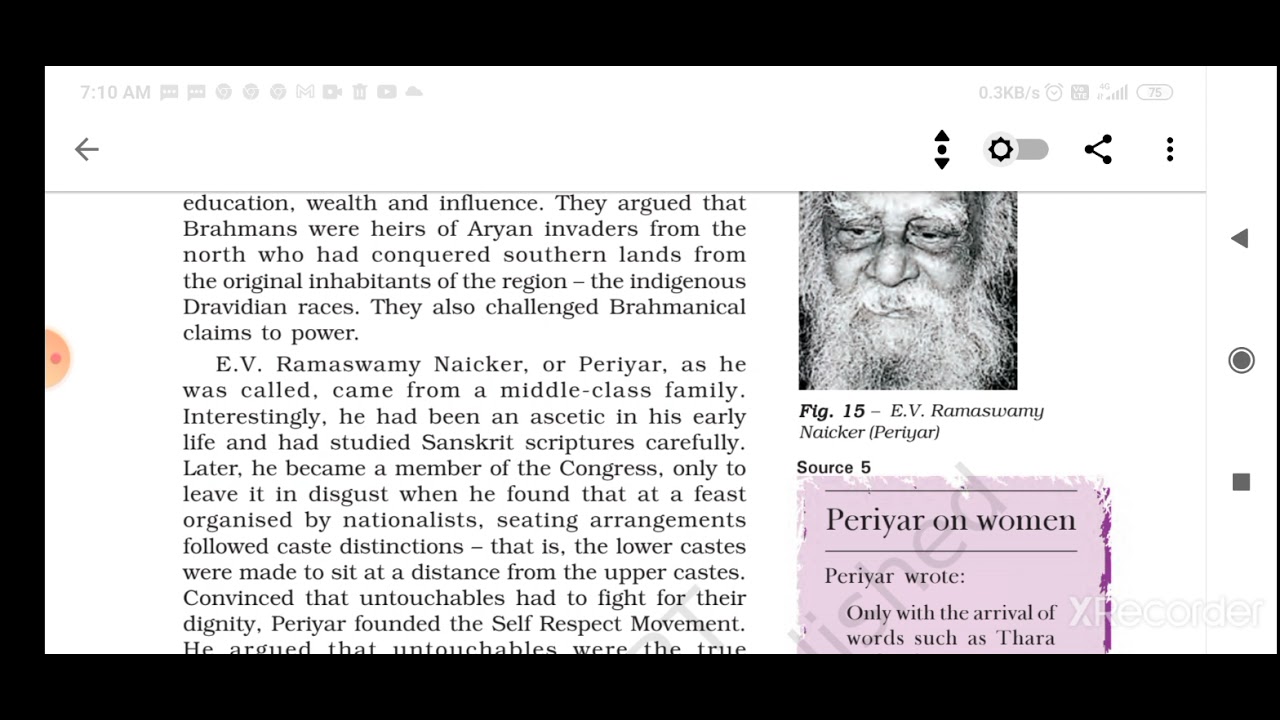 The Non- Brahman movement | Ch-8 | English Explanation👍 👆 - YouTube