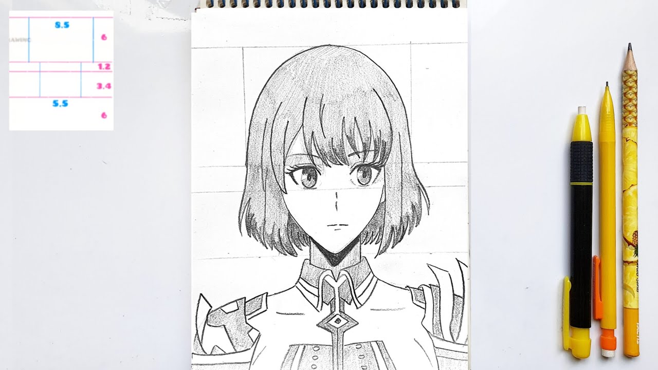 SOLO LEVELING drawing》how to draw CHA HAE-IN step by step》#sololeveling ...