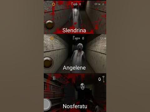 Slendrina Vs Angelene Vs Nosferatu #dvloper #shorts - YouTube
