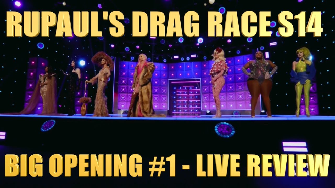 RuPaul’s Drag Race Season 14 - Ep.1 Review (Live) - YouTube