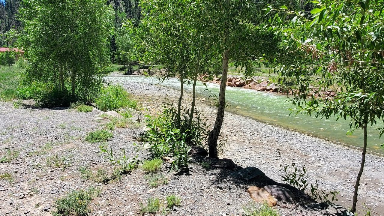 Ouray River side resort campsite 2024 - YouTube