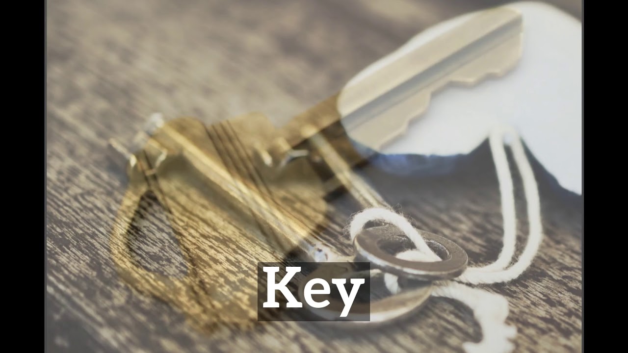 What is Key? | How Does Key Look? | How to Say Key in English? - YouTube