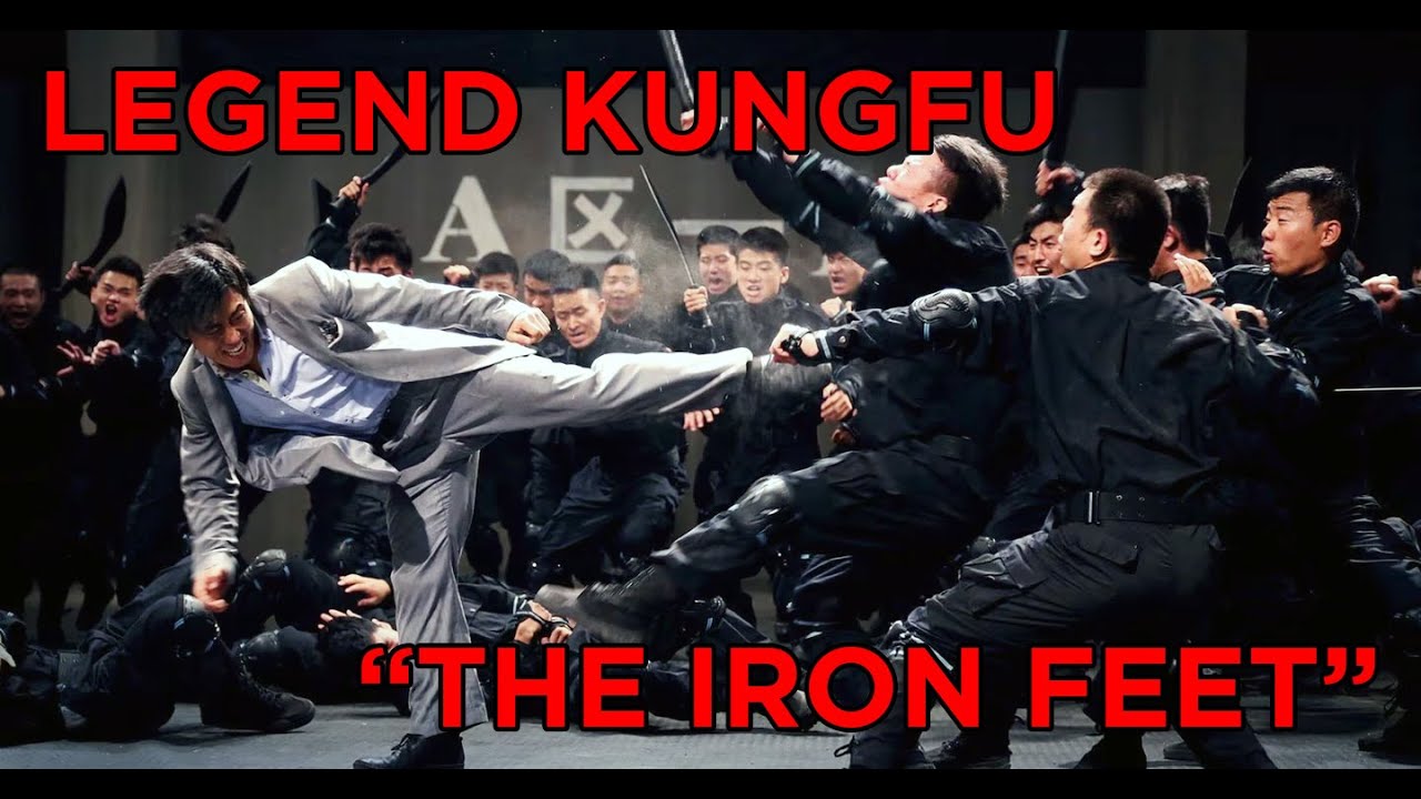Legend Kung Fu Master Iron Feet Using Boots 25KG Everyday took his ...