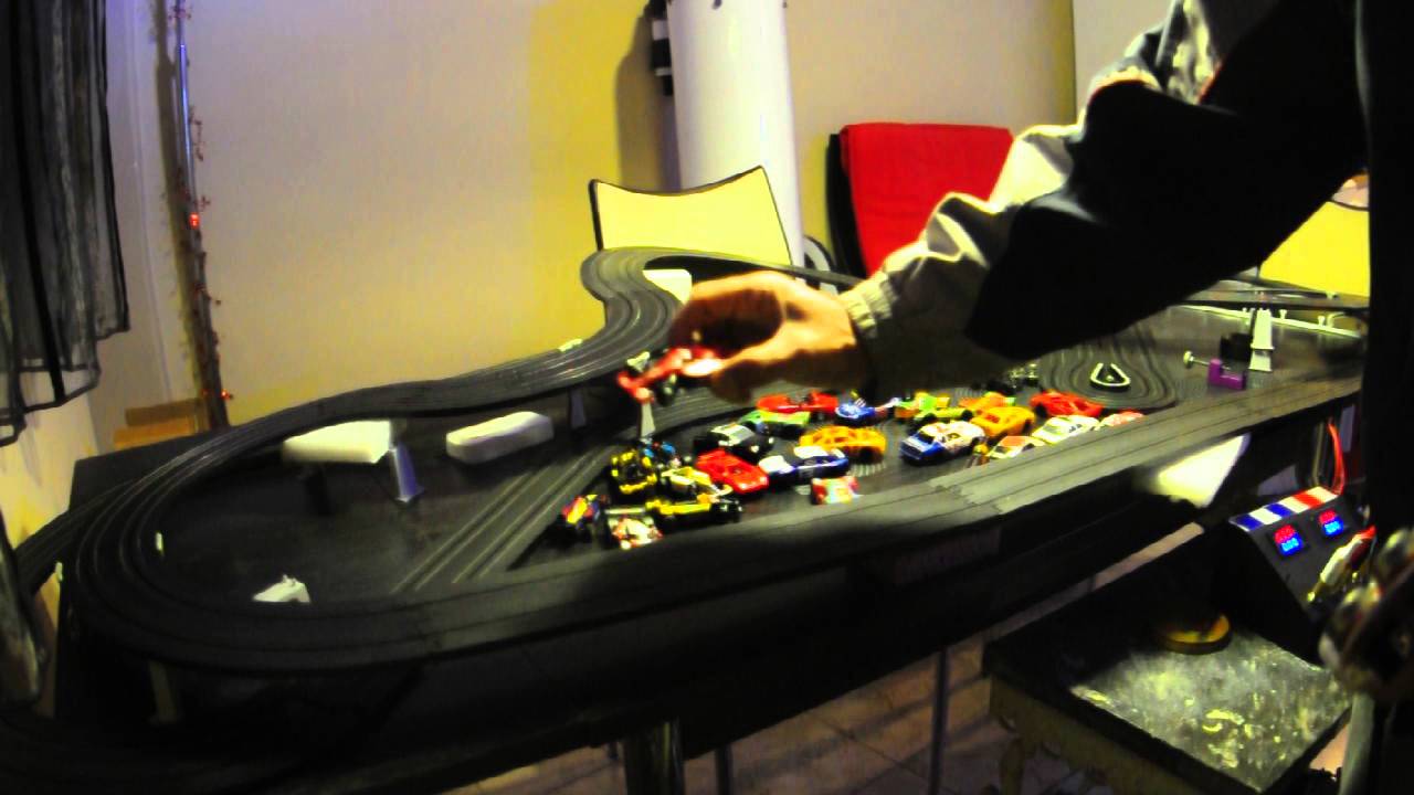 HO Slot Car Layout YouTube
