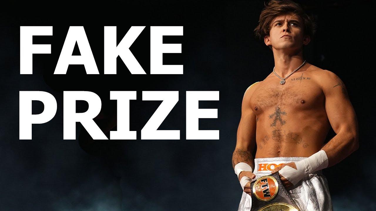 AEW's Fake Prize... - YouTube
