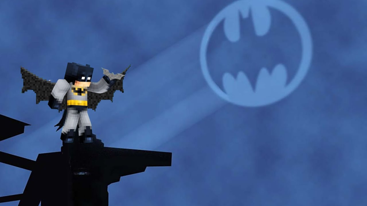 Becoming The Dark Knight in Minecraft - YouTube